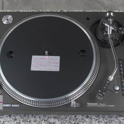 Technics SL-1200MK5 Black Direct Drive DJ Turntable in Vey | Reverb
