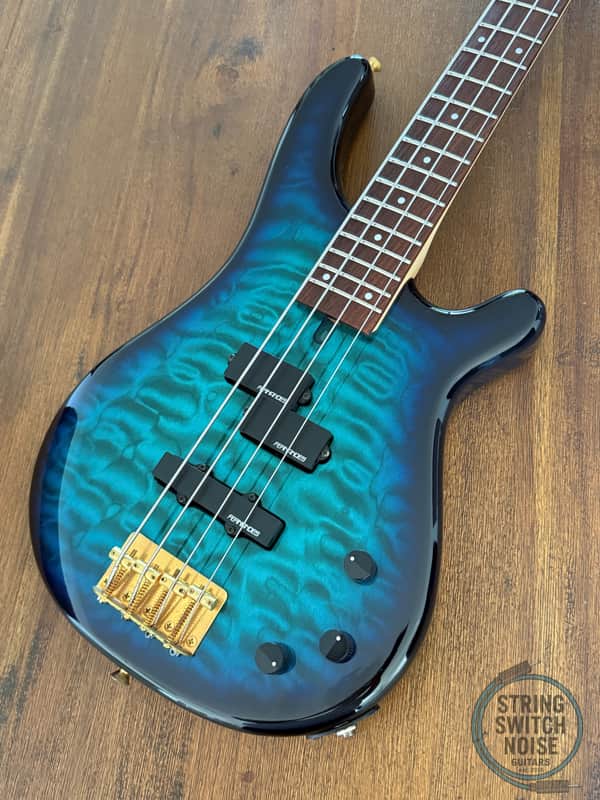 Fernandes Revolver Bass, Sapphire Blue Gradient, 1990s, | Reverb
