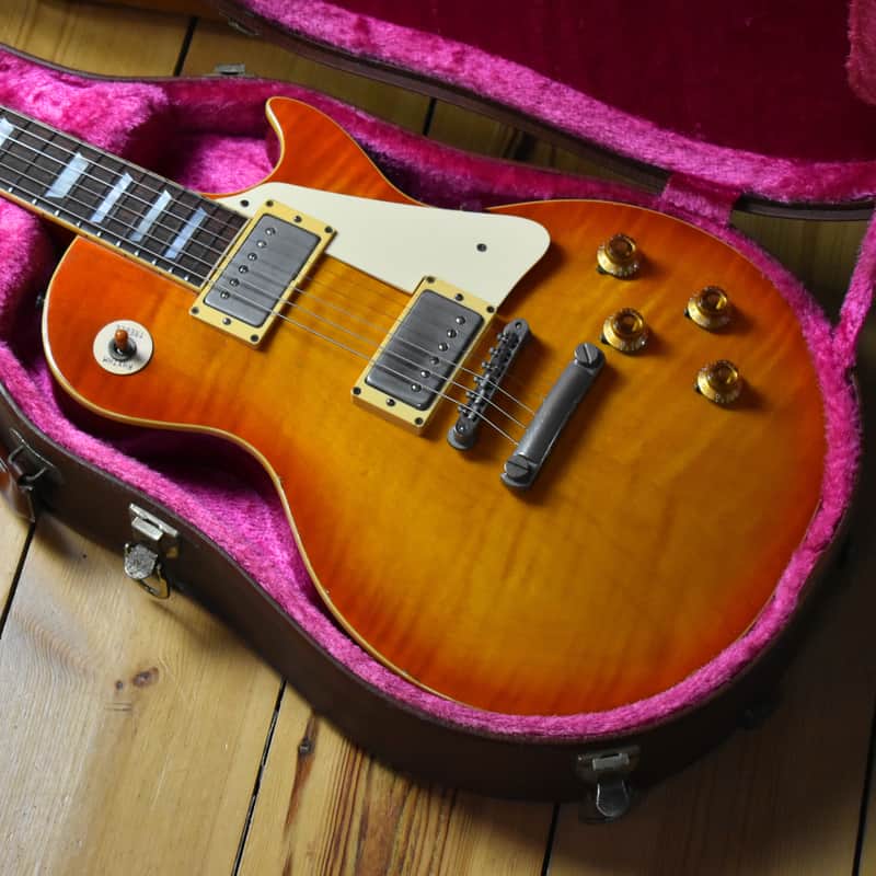 1980 Greco Super Real EGF1200 – Cherry Sunburst Nitro, Dry Z | Reverb
