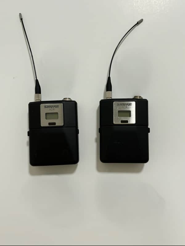 2x Shure AD1-G57 Axient Digital Wireless Bodypack | Reverb