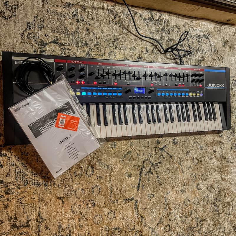 Roland Juno-X 61-Key Programmable Polyphonic Synthesizer 2022 | Reverb