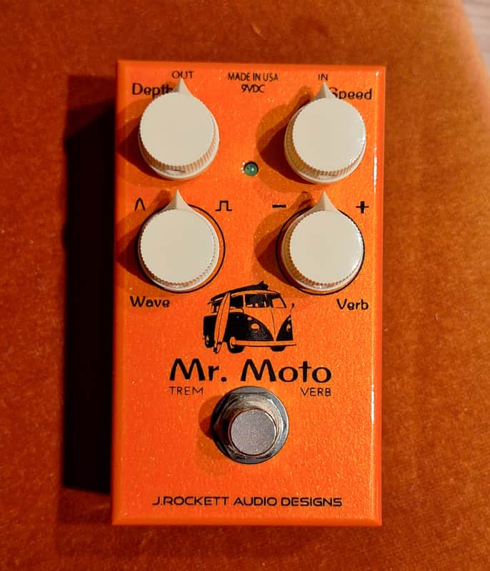 J. Rockett Mr. Moto Tremolo 2018 - Orange | Reverb