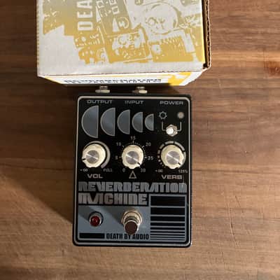 Death By Audio Reverberation Machine 2010s - Black | Reverb