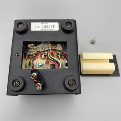 ProCo Small Box RAT 1995 - Black with White Lettering | Reverb