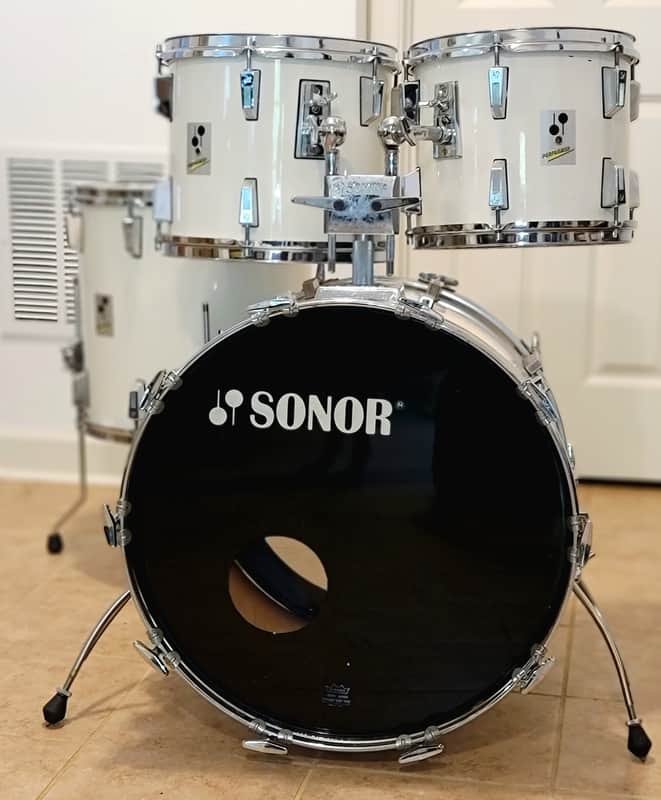 Sonor Performer Plus Beech 80s - Creme Lacquer (CL) | Reverb