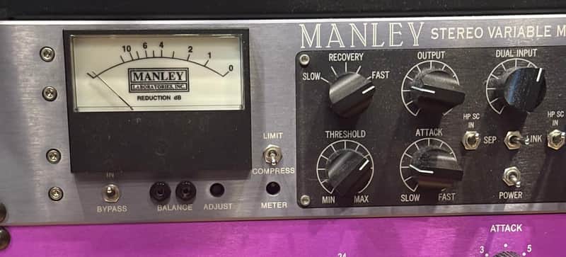 Manley Labs Variable-Mu Stereo Tube Compressor/Limiter | Reverb