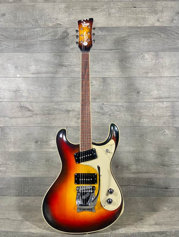 Mosrite Super Custom '63 Reissue Sidejack Ventures USA Model | Reverb