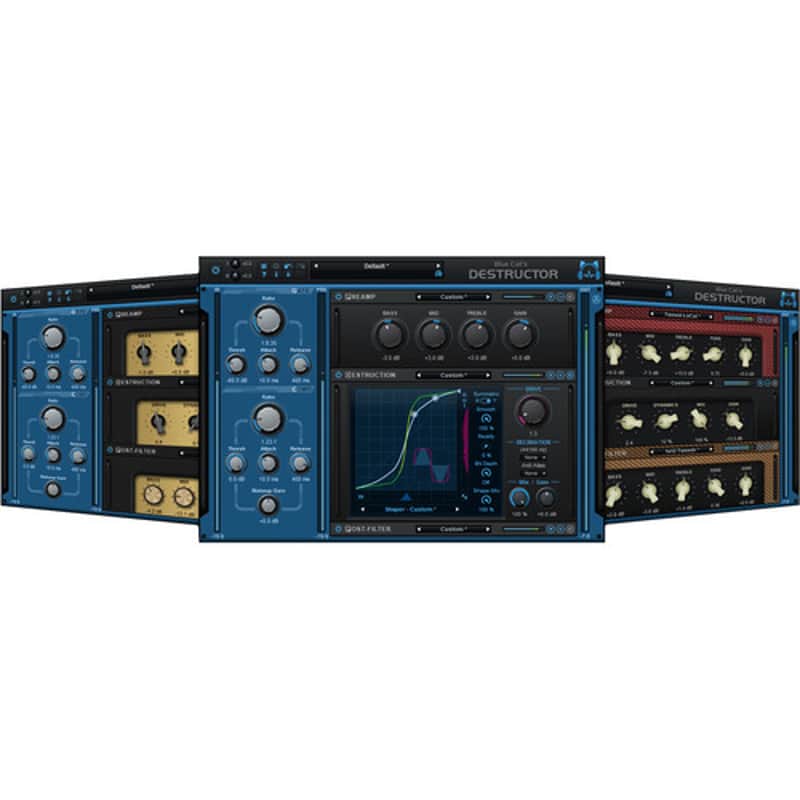 Blue Cat Audio Blue Cat Destructor: Ultimate Distortion & Amp | Reverb