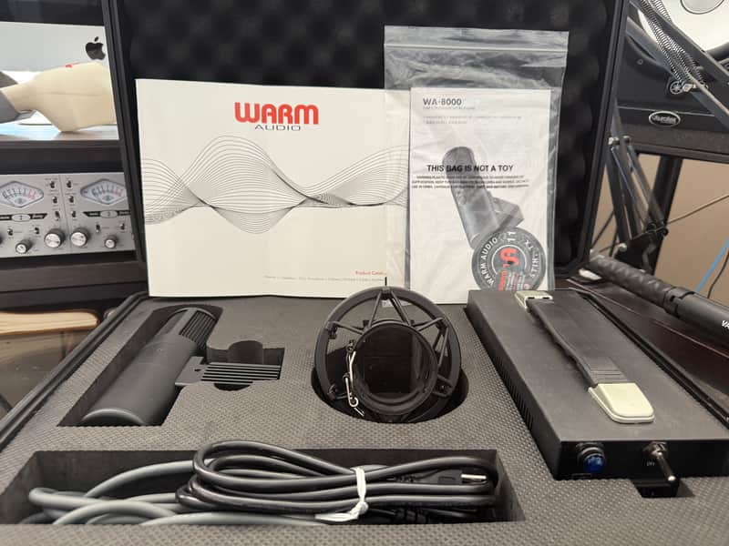 NOS Tube Included!!! Warm Audio WA-8000 Large Diaphragm Tube | Reverb