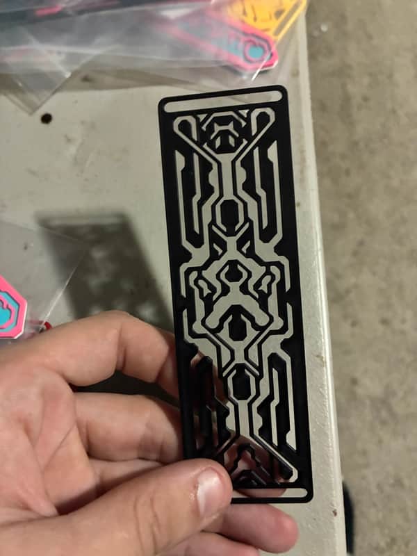 CyberDuck Eurorack Panel - 8HP Vented - Black | Reverb