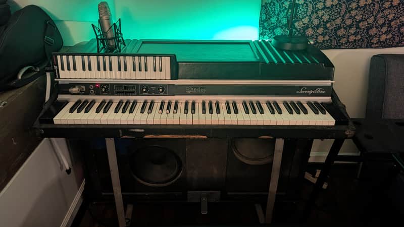 Rhodes Mark II Suitcase Piano 73-Key Electric Piano 1979 - | Reverb