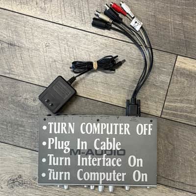 M-Audio Firewire 1814 Interface 2000s - Gray | Reverb