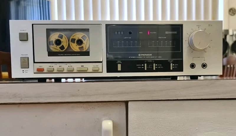 VINTAGE PIONEER CASSETTE TAPE DECK PLAYER/RECORDER/MADE IN | Reverb UK