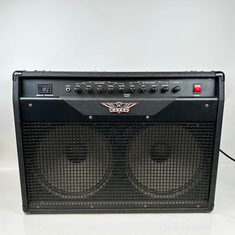 Raven RG100 2x12" Solid State Guitar Combo Amplifier High | Reverb UK