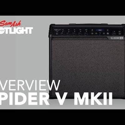 Line 6 Spider V 120 MkII 120-Watt 1x12" Guitar Combo | Reverb