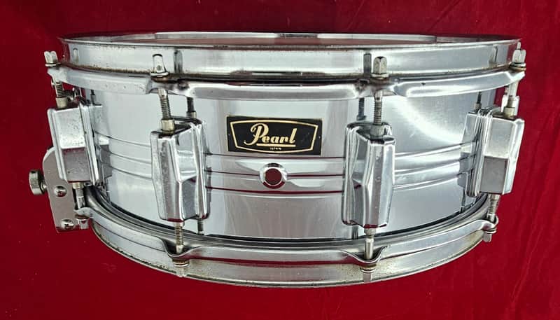 Pearl B4514 Jupiter Model 14x5 COB Snare Drum 1970s - Chrome | Reverb