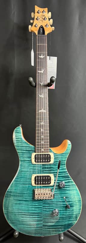 PRS SE Custom 24 Electric Guitar Slate Blue Finish w/ | Reverb Canada