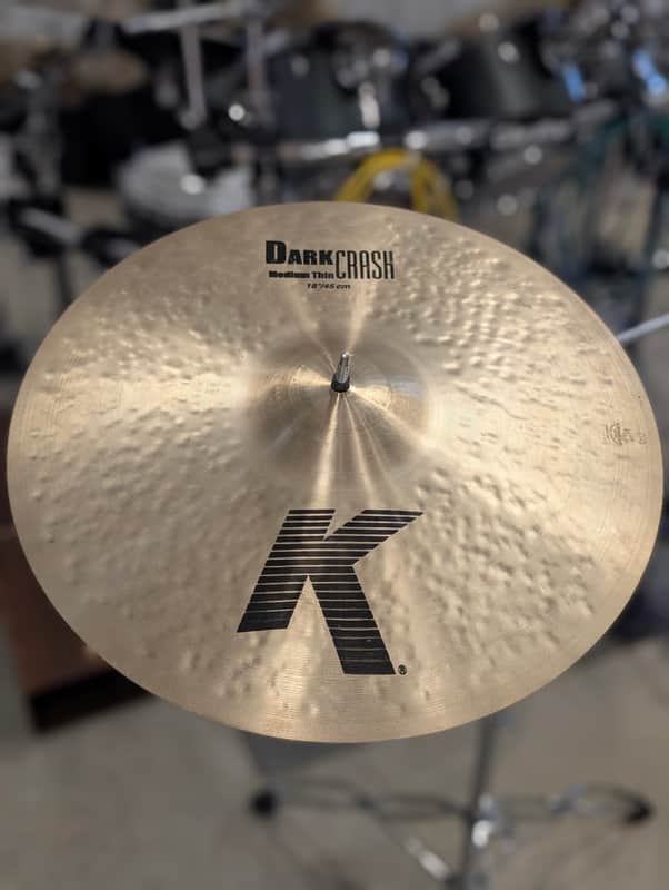 Zildjian 18" K Series Dark Medium Thin Crash Cymbal 1993 - | Reverb