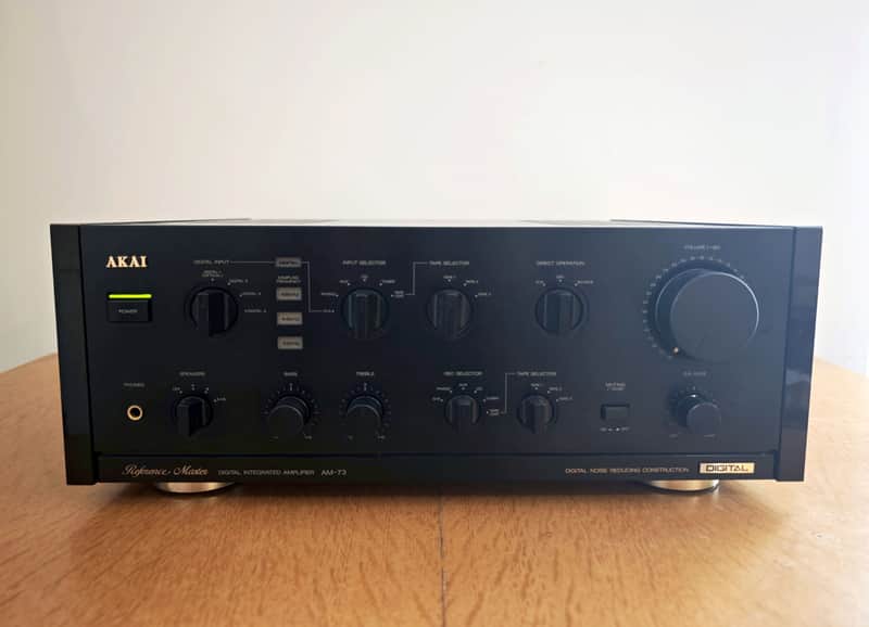 AKAI AM-73 - Reference Master Digital Integrated Amplifier | Reverb