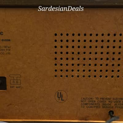 Panasonic RE-756 AM/FM 2 BAND 10 TRANSISTOR 7-DIODE RADIO | Reverb