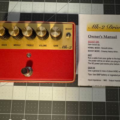Shin's Music MK-2 Drive - Red Tolex | Reverb