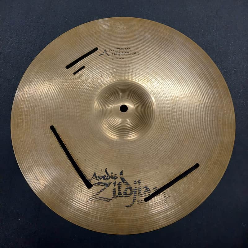 Zildjian 16" A Series Medium Thin Crash Cymbal (Repaired) | Reverb