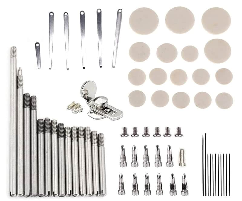 Clarinet Repair Parts Clarinet Pads Springs Rollers Screws | Reverb