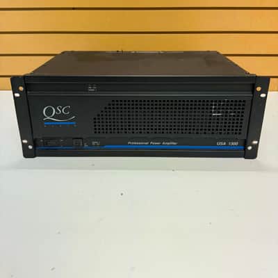 QSC USA 1300 650-2000-Watts 4 Ohms Power Amplifier | Reverb Canada