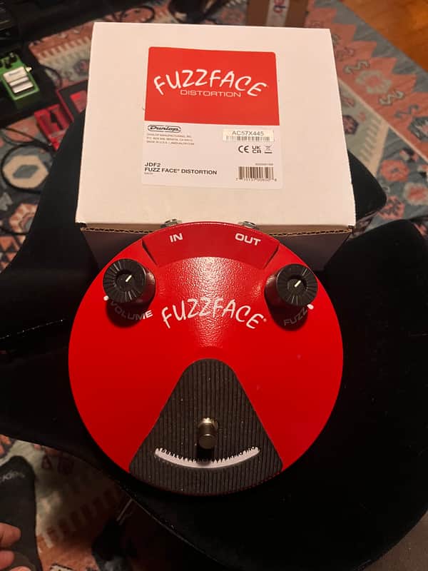 Dunlop JDF2 Fuzz Face 1990 - Present - Red | Reverb