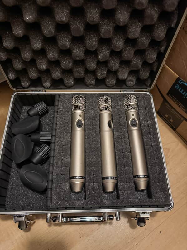 RODE NT3 Condenser Microphones x 3 | Reverb