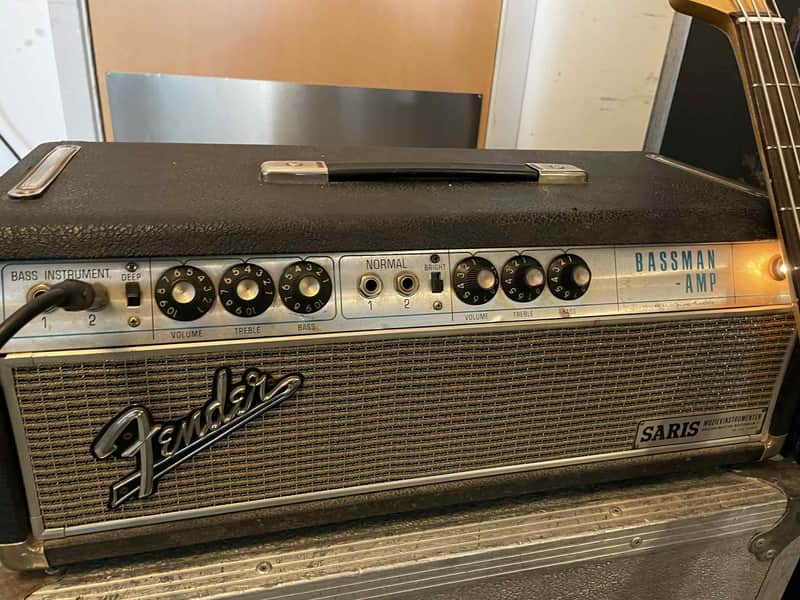 1967 Fender Bassman AB165 Drip Edge "Blackline" - Export | Reverb