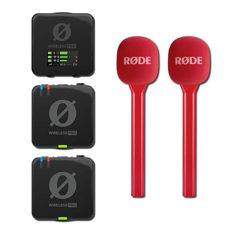 Rode Wireless Pro Wireless Microphone System with 2x Red | Reverb