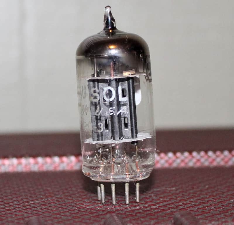 TUNG SOL JTL 5687 E182CC BLACK PLATE D GETTER | Reverb Australia