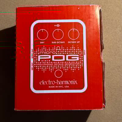 Electro-Harmonix Micro POG Polyphonic Octave Generator 2010s | Reverb