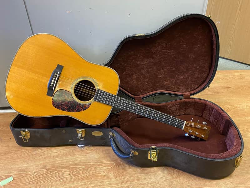Martin HD-28V Vintage Series Natural Gloss 2008 Acoustic | Reverb UK