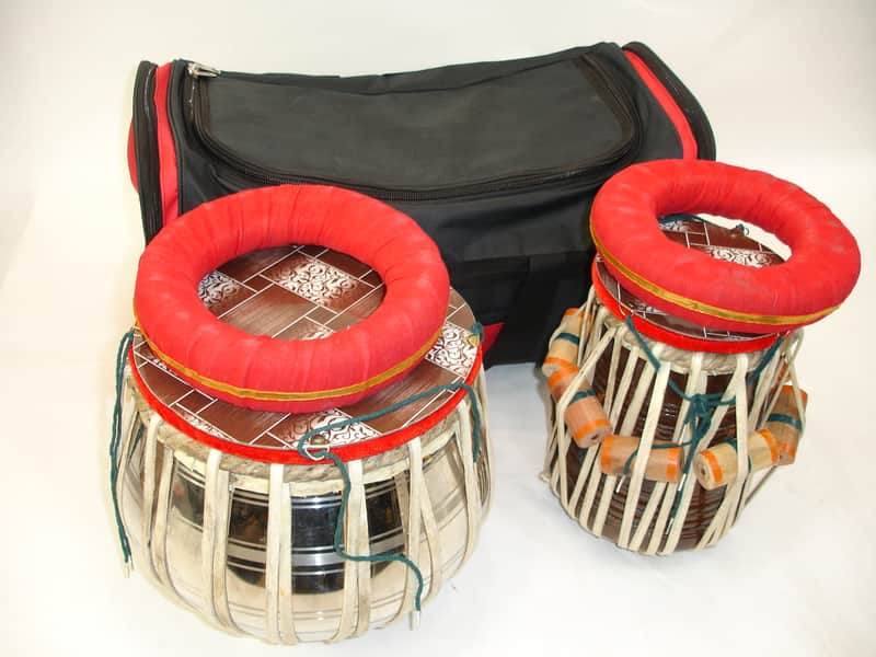 Indian Tabla Drum Set with Bag | Reverb