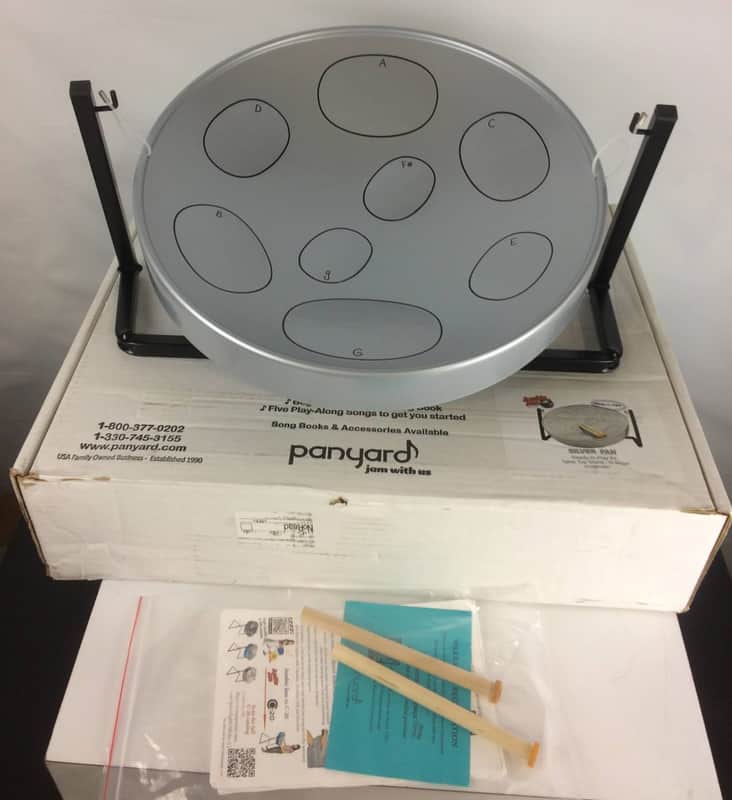 Panyard Jumbie Jam Key-of-G Diatonic Steel Drum w/ Table Top | Reverb
