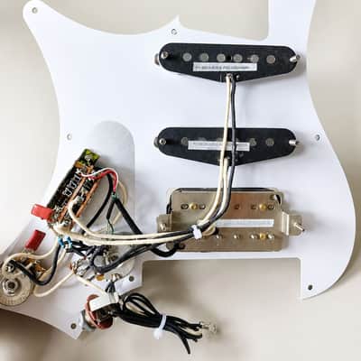 Strandberg preloaded pickguard Boden Classic 6 H-S-S | Reverb