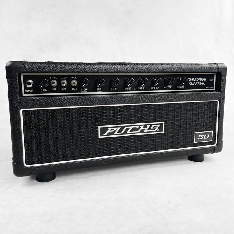 Fuchs Overdrive Supreme 30 Amplifier Head 2006 - Black | Reverb