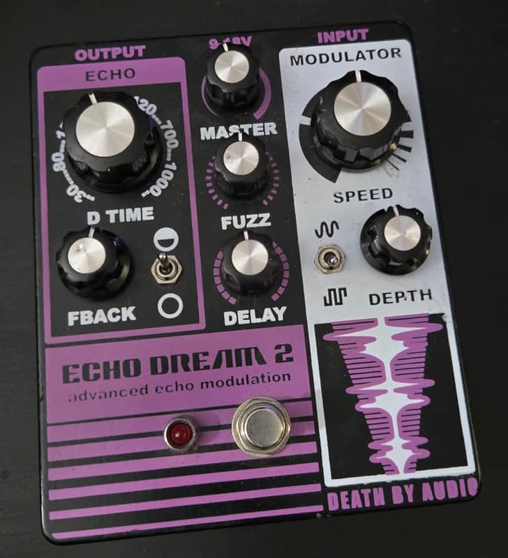 Death By Audio Echo Dream Delay 2 Guitar/Bass Pedal - 2010s - | Reverb