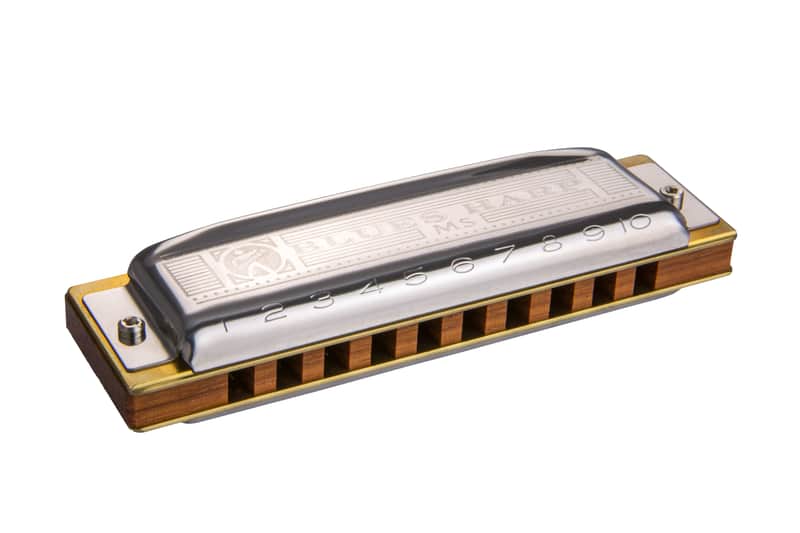 Hohner MS-Series Blues Harp Harmonica Key of A | Reverb