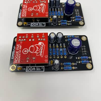 DIYRE DOA Discrete Opamp Colour Cards (2) With Rogue Five | Reverb