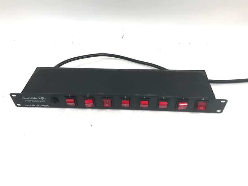 ADJ Model PC-100A - 19" Rack Mount AC Power Panel | Reverb UK
