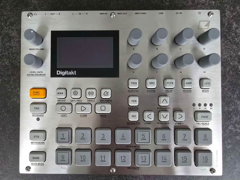 Elektron Digitakt e25 - NEW, LOW SERIAL NO. | Reverb UK
