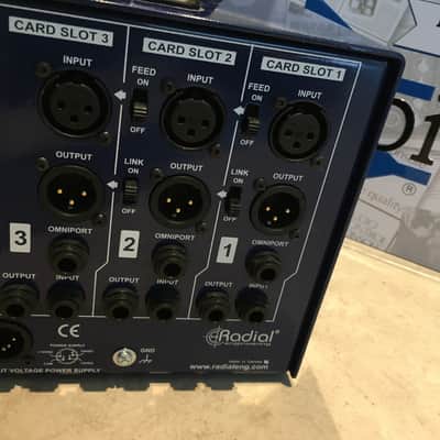 API 512V mic preamp in Radial Workhorse cube | Reverb France