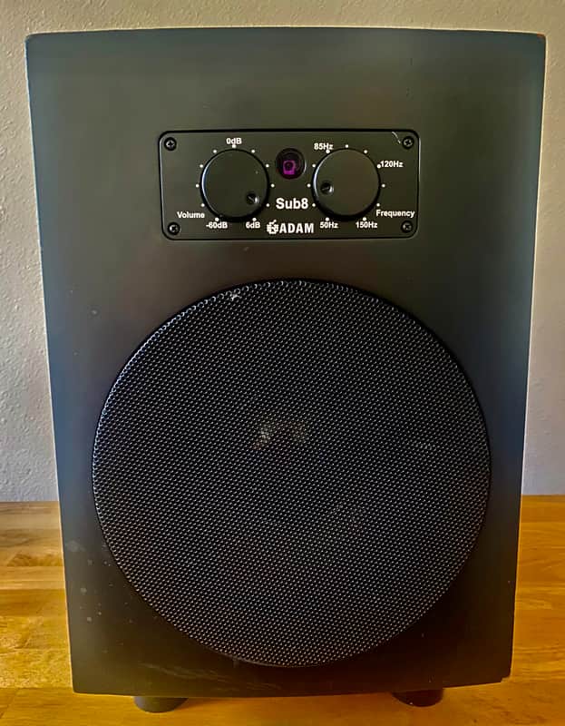 ADAM Audio Sub12 Active Studio Subwoofer 2010s - Black | Reverb
