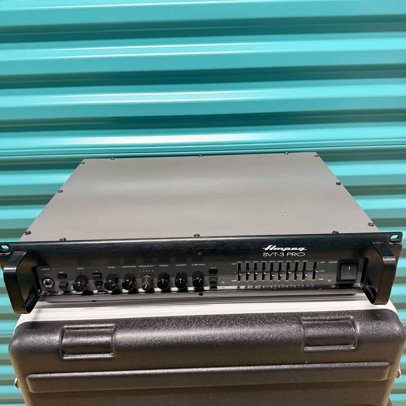 Ampeg SVT-3 PRO 450-Watt Rackmount Bass Amp Head - Black - | Reverb