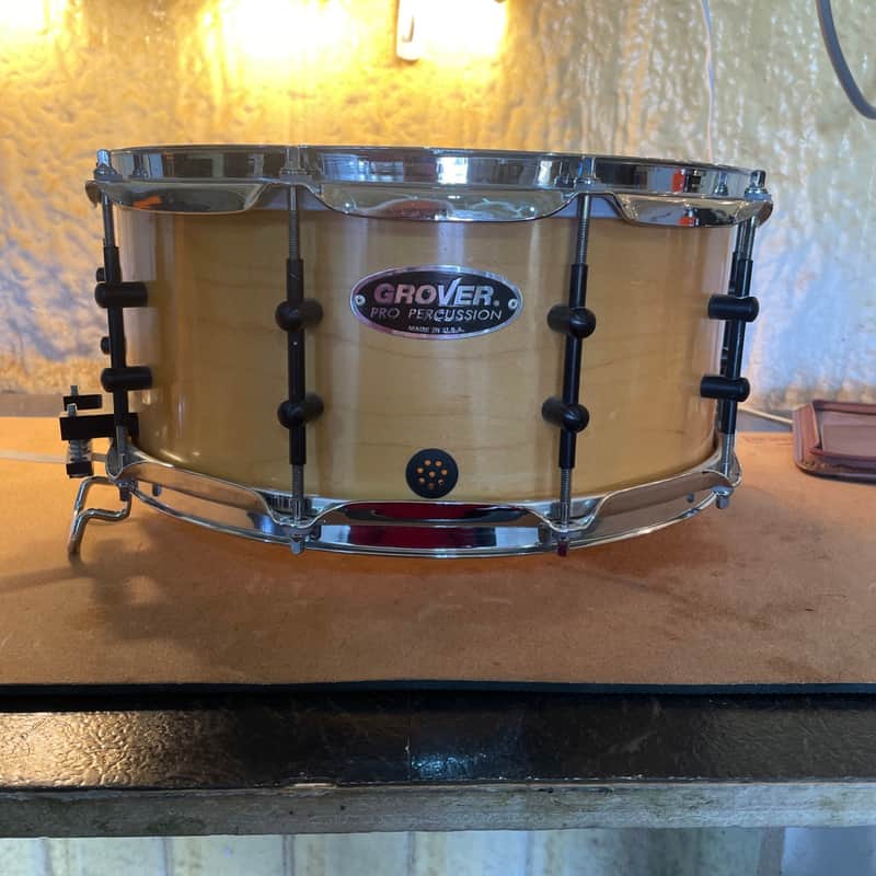 Grover Pro GSX Symphonic Snare Drum 14 x 6 in. Natural | Reverb