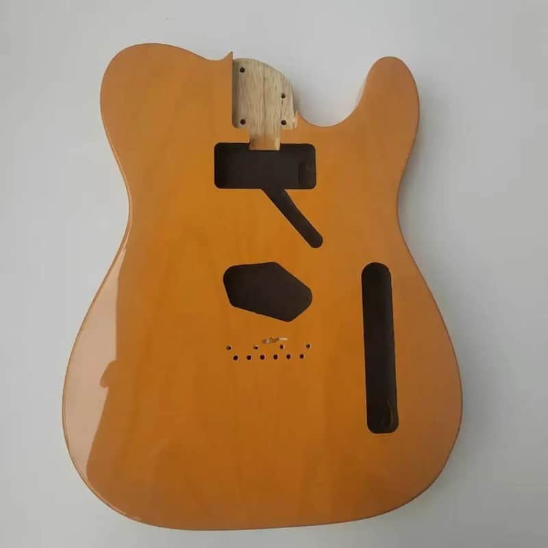 Yellow Ash Telecaster Tele Style Guitar Body | Reverb Australia