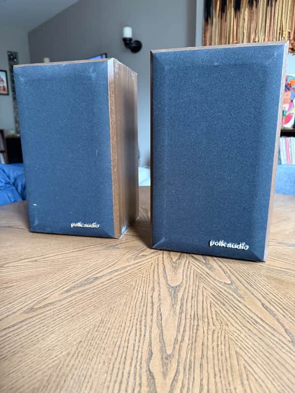 Polk Monitor 4 Series II 1980s - Walnut | Reverb